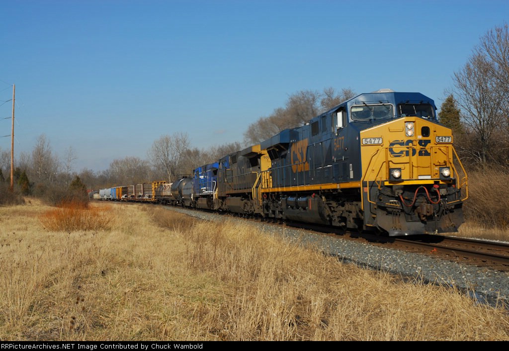 CSX 5477 Southbound near Chautaugua Rd